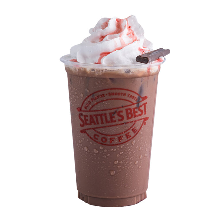 Iced Raspberry Mocha Kiss – Seattles Best Coffee