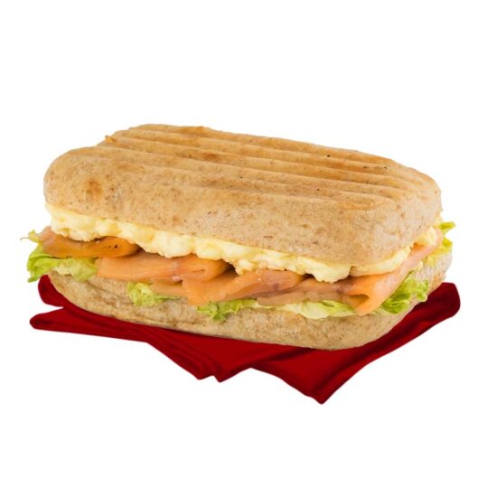 Smoked Salmon & Cream Cheese Panini – Seattles Best Coffee